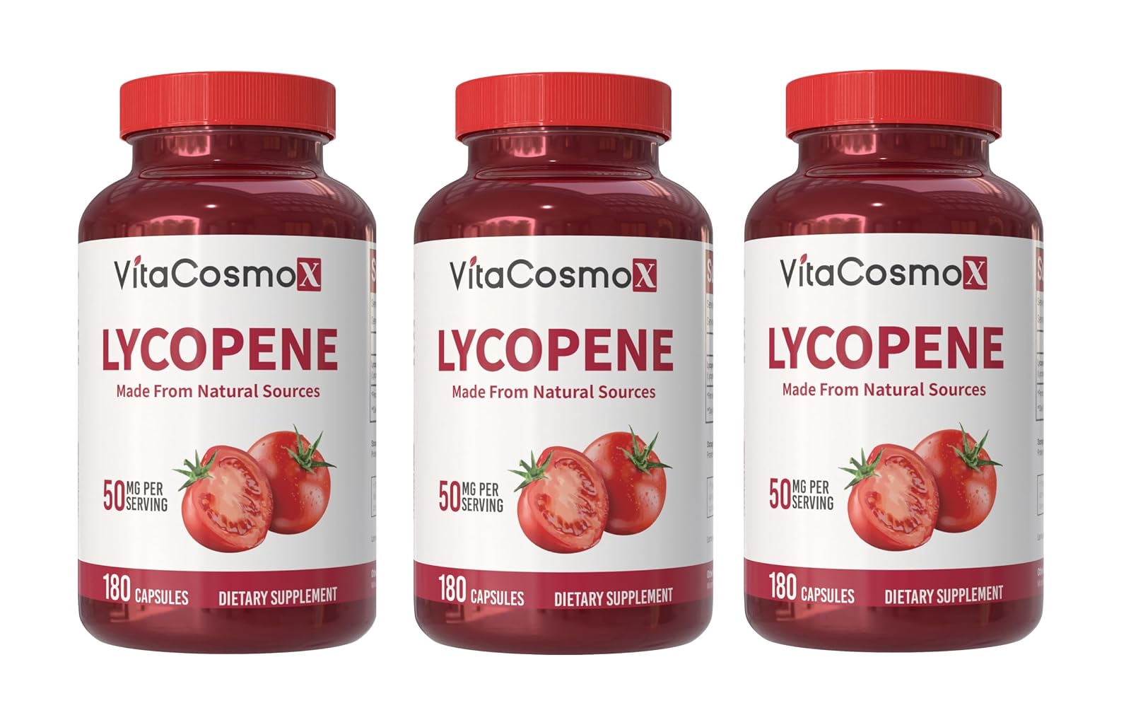 VitaCosmoX lycopene antioxidant capsules