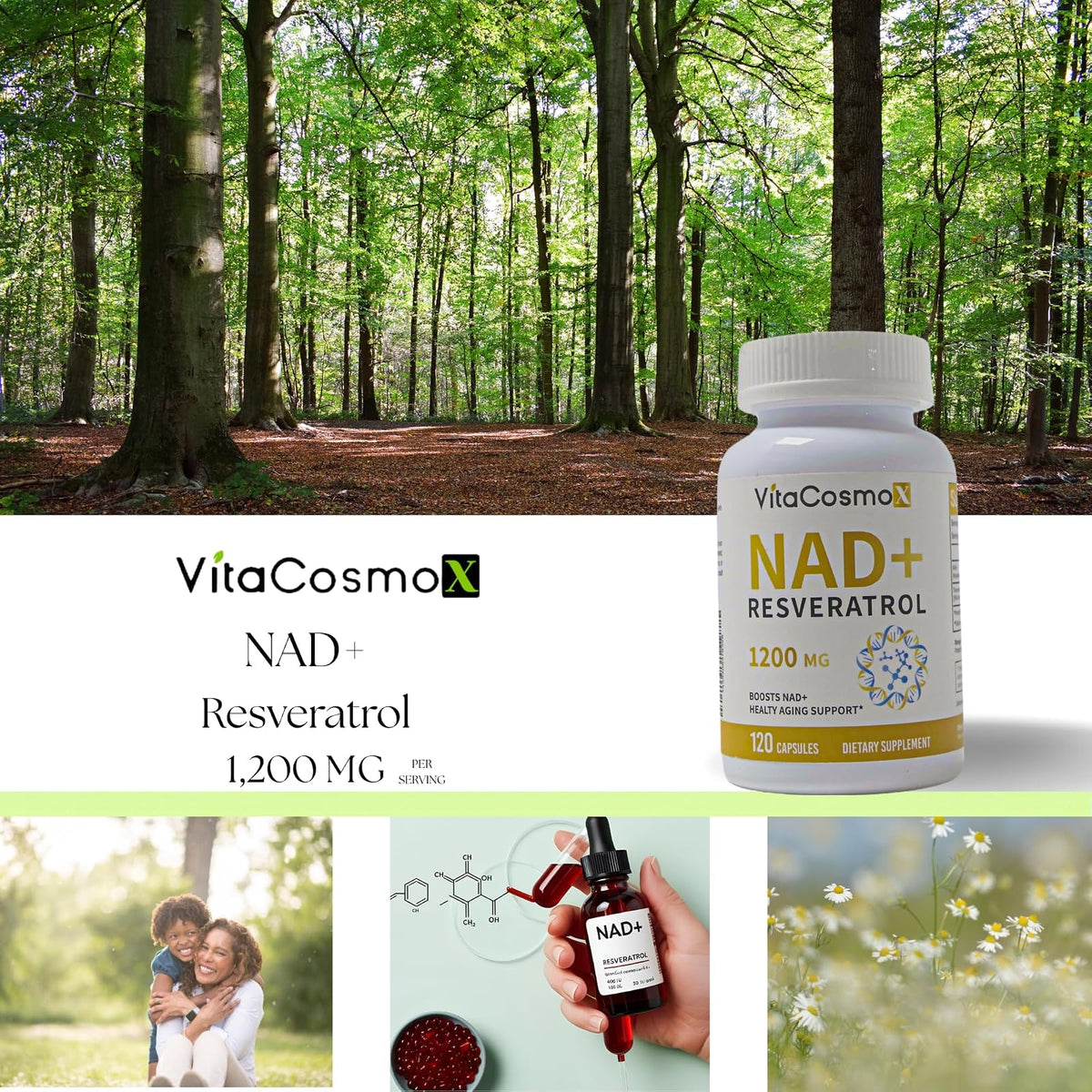 VitaCosmoX multivitamins for vitality