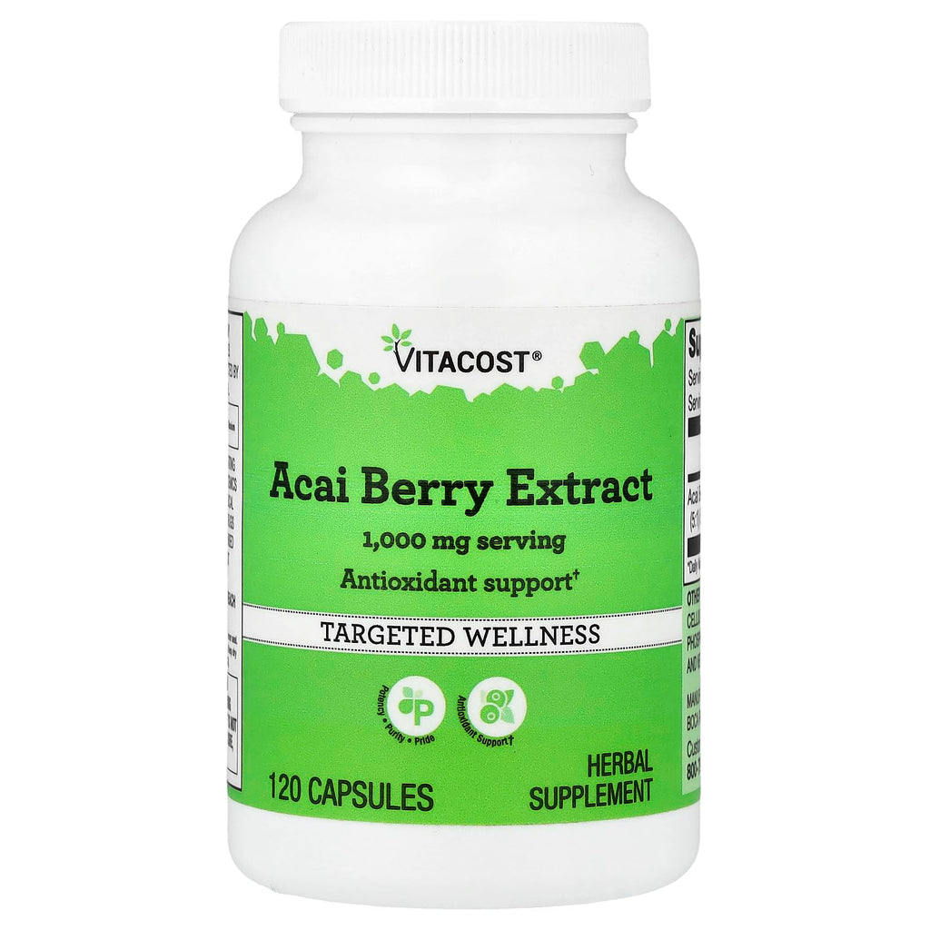 Vitacost Acai Berry health benefits