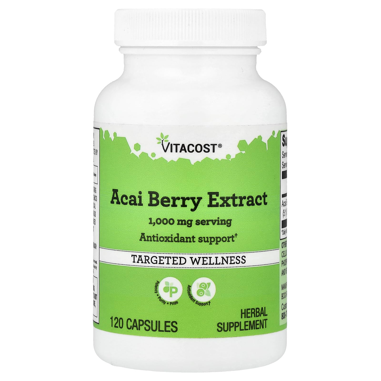 Vitacost Acai Berry health benefits