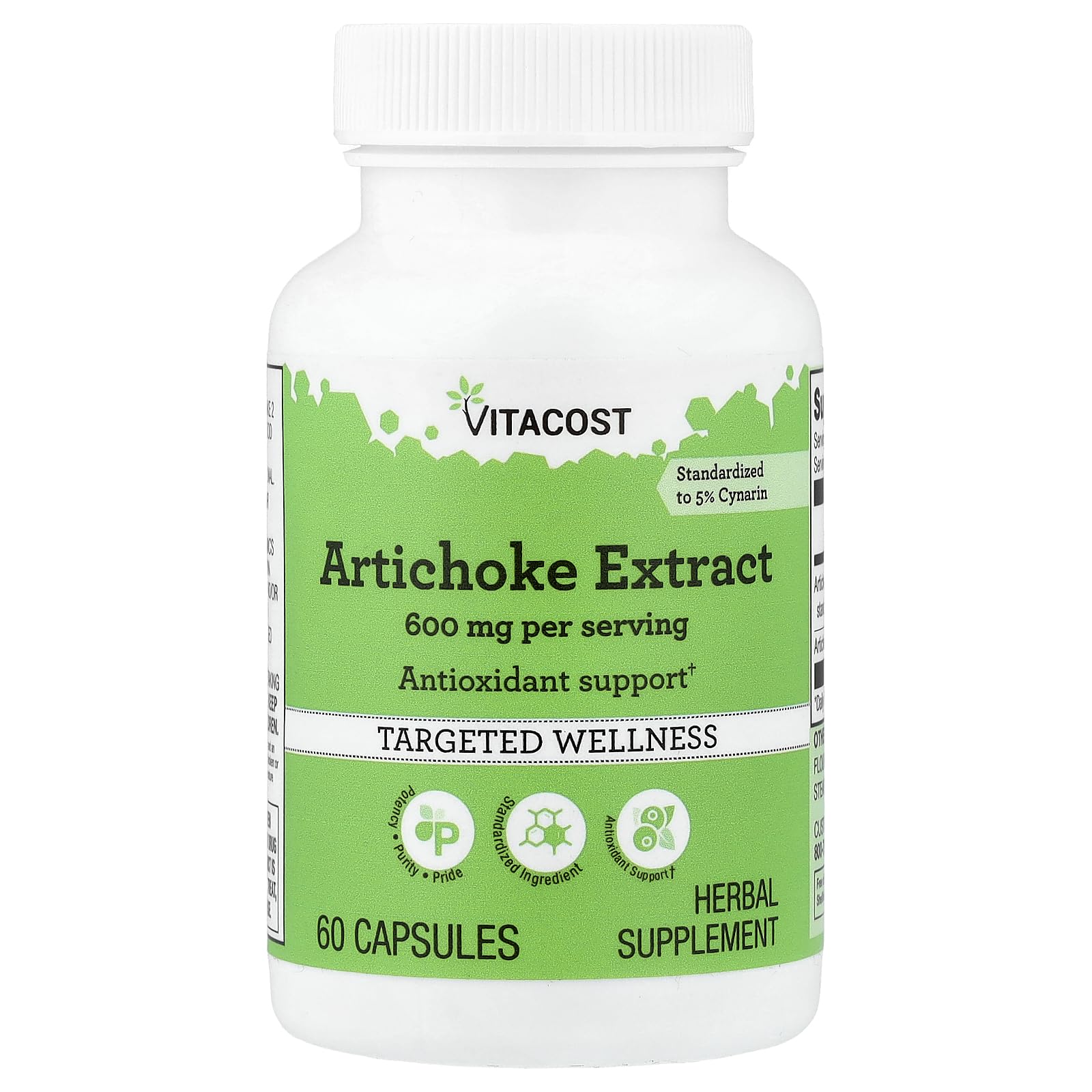 Vitacost artichoke extract capsules