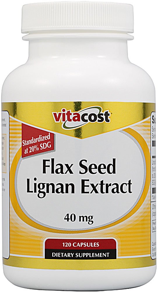 Vitacost flax seed extract capsules