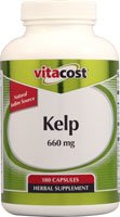 Vitacost Kelp capsules for iodine support