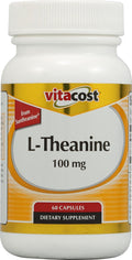 Vitacost L-Theanine 100 mg capsules