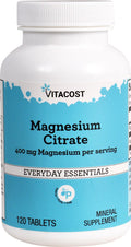 Vitacost magnesium citrate for relaxation