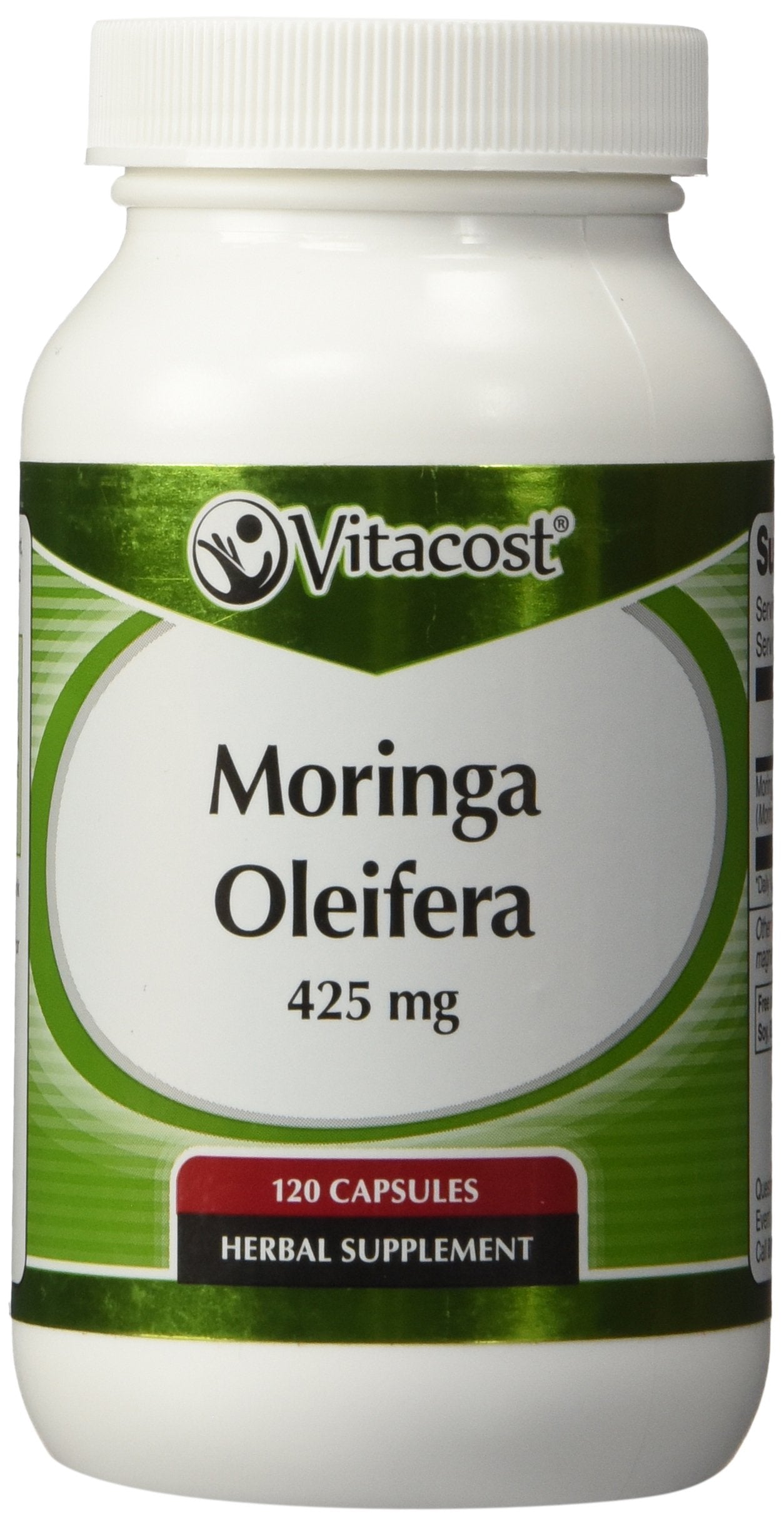 Vitacost Moringa Oleifera health benefits