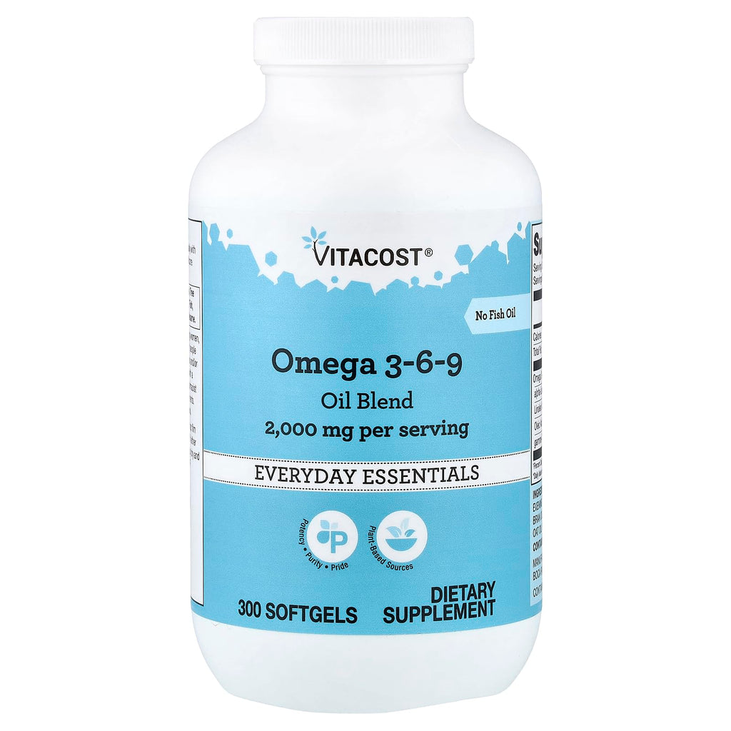 Vitacost Omega 3-6-9 oil benefits
