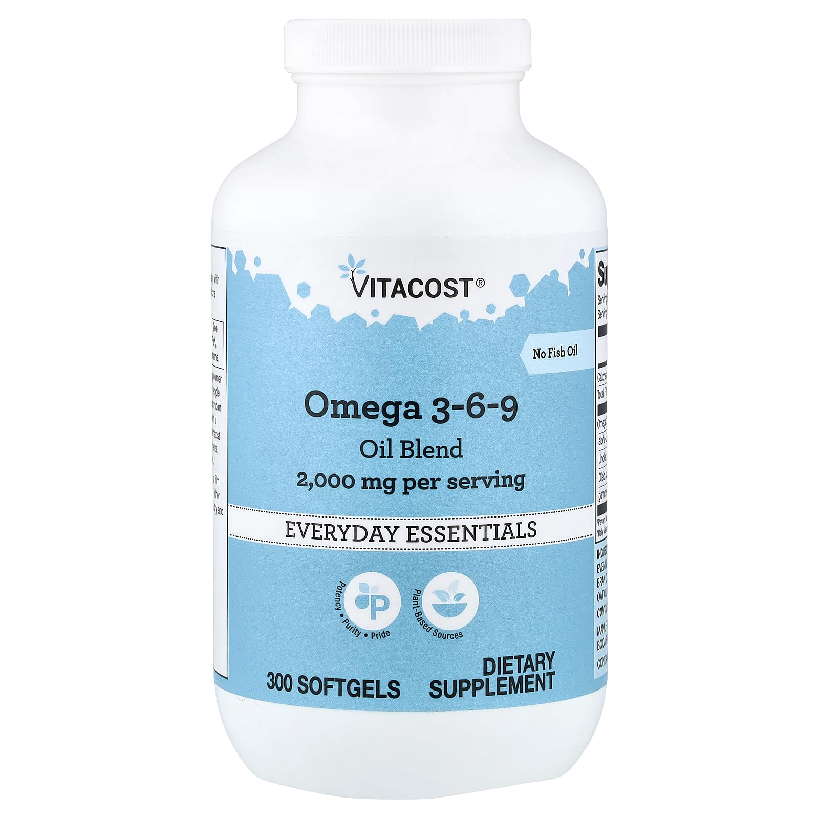 Vitacost Omega 3-6-9 oil benefits