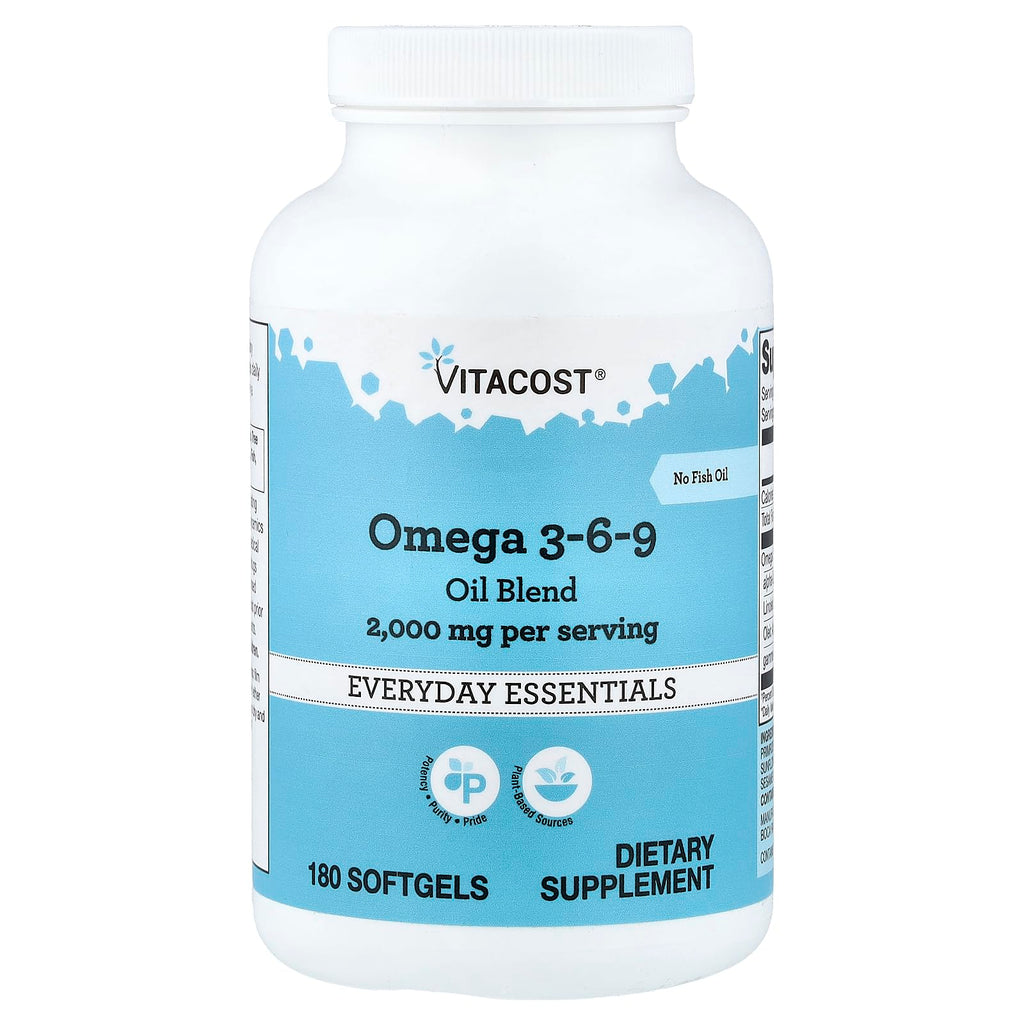 Vitacost Omega 3-6-9 oil blend