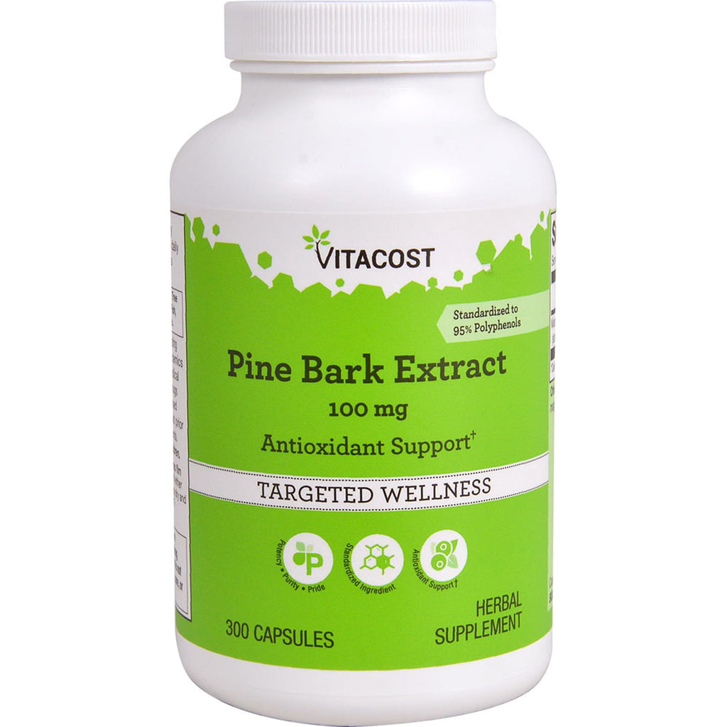Vitacost pine bark extract benefits