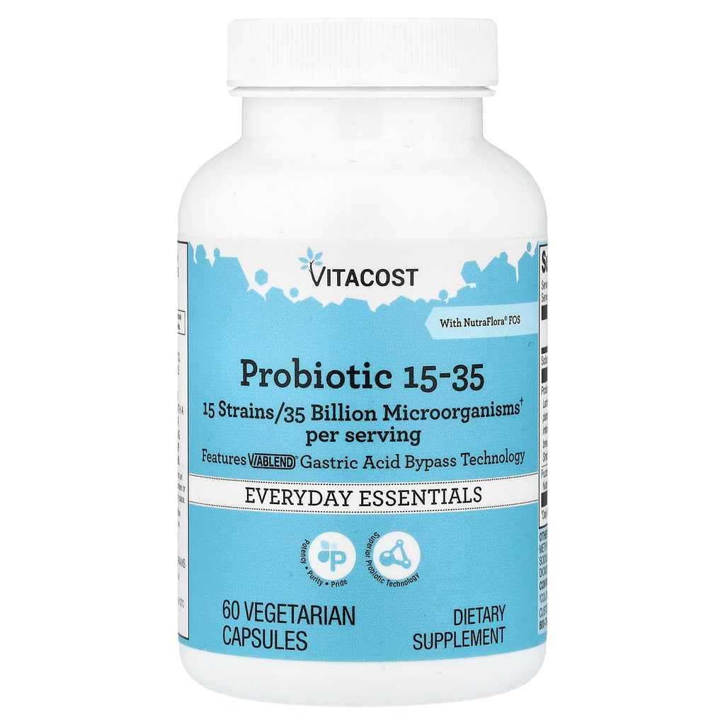 Vitacost probiotic vegetarian capsules