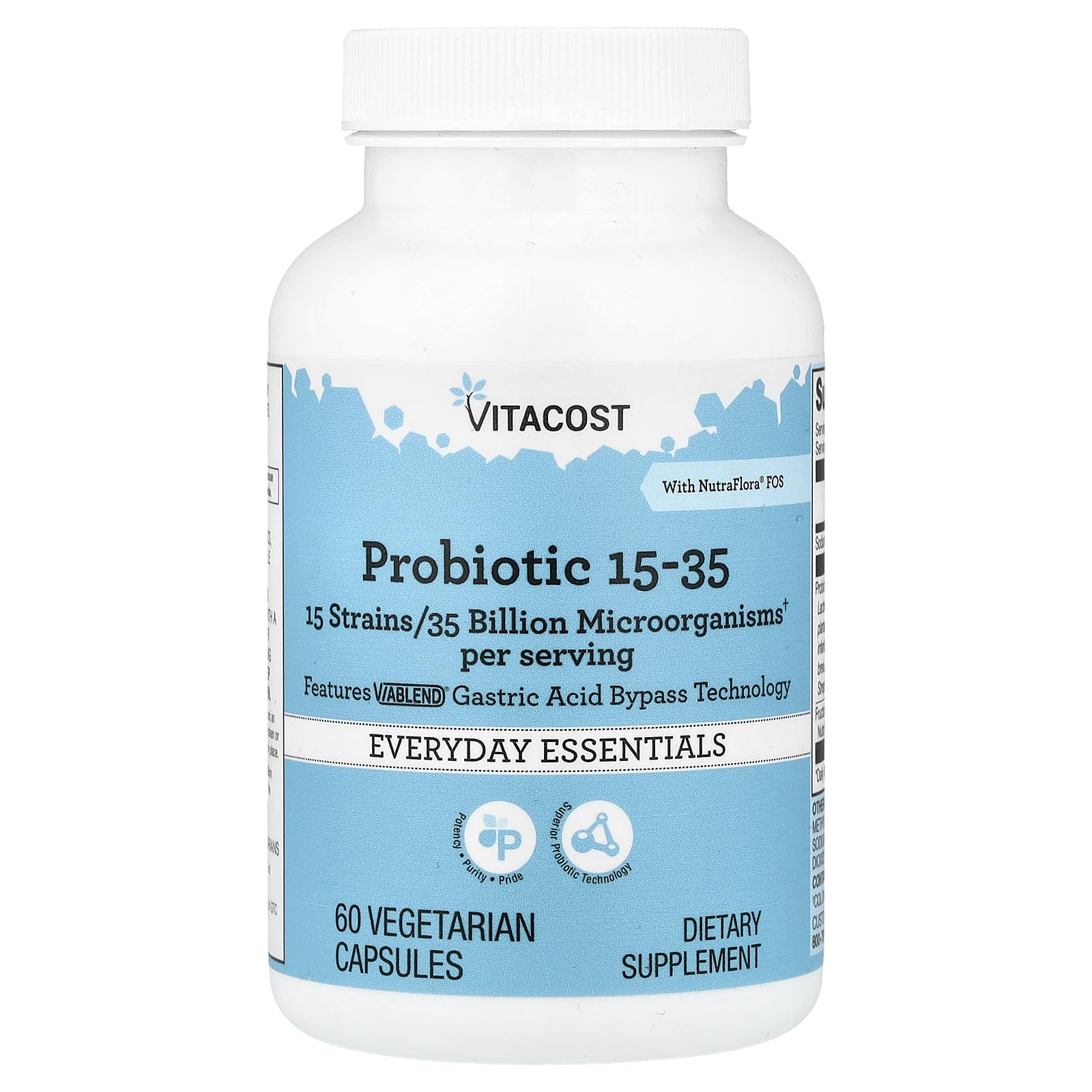 Vitacost probiotic vegetarian capsules