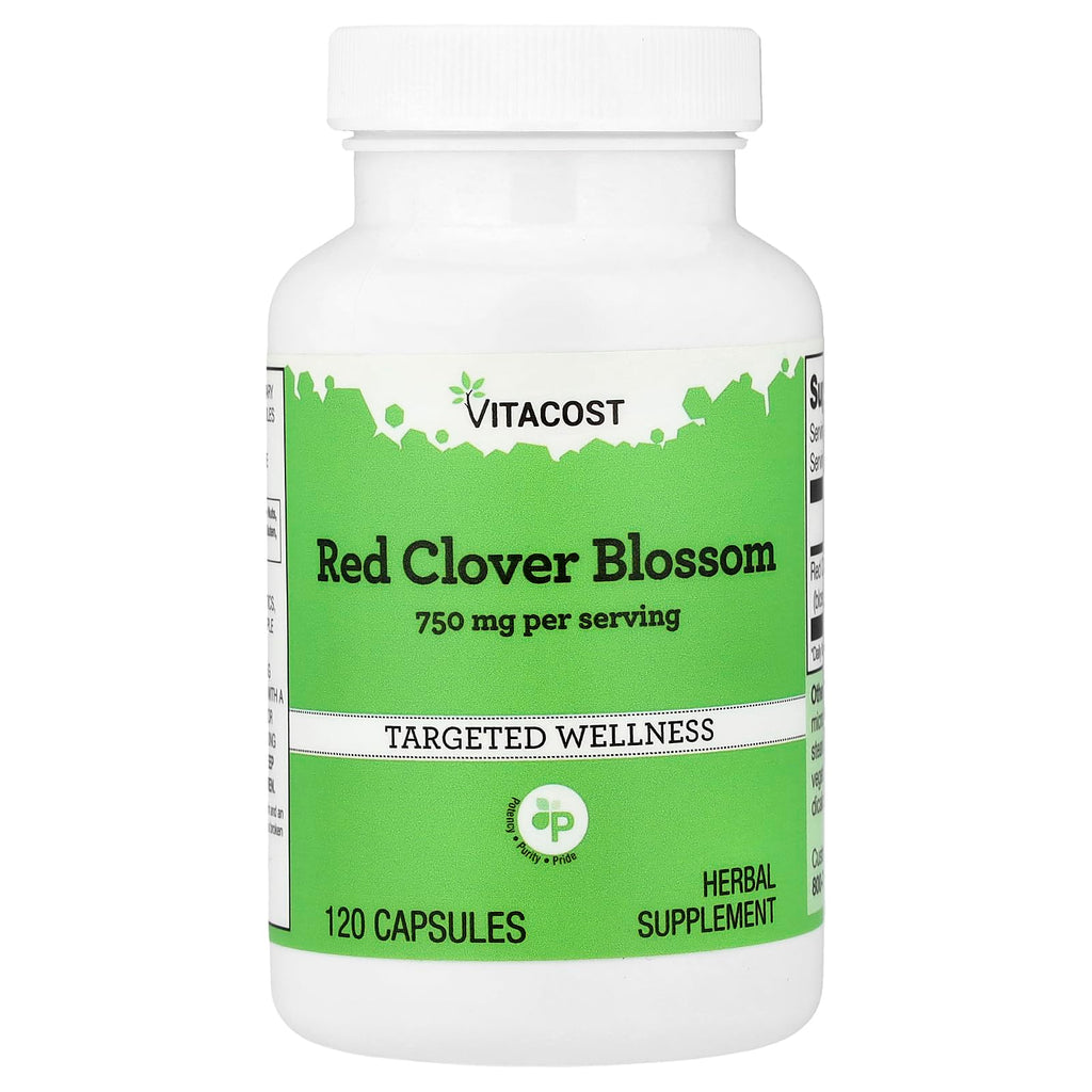 Vitacost Red Clover Blossom capsules