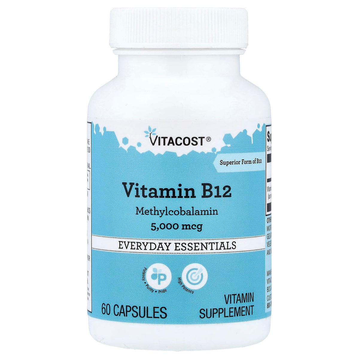 Vitacost Vitamin B12 energy support