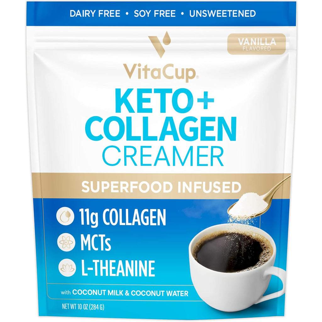 VitaCup collagen coffee creamer