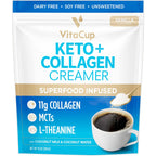 VitaCup collagen coffee creamer