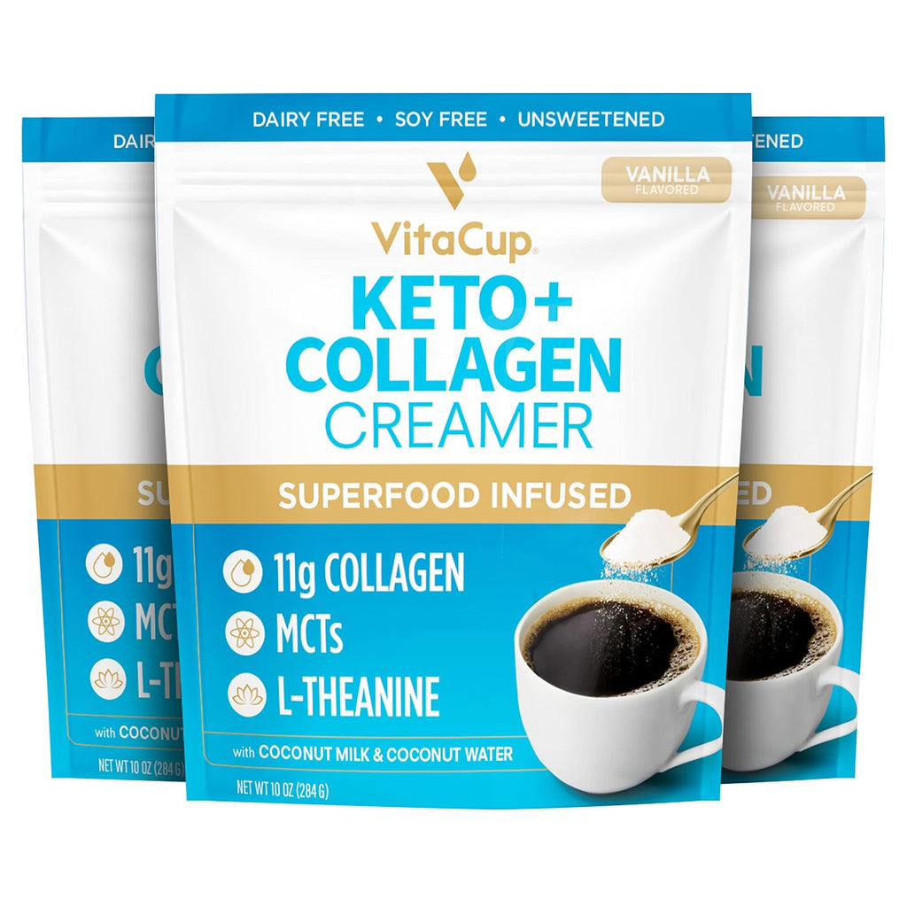 VitaCup collagen coffee creamer