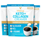 VitaCup collagen coffee creamer