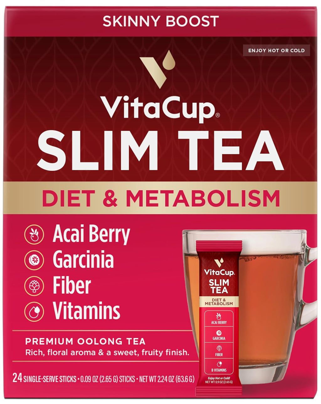 VitaCup herbal tea instant packets