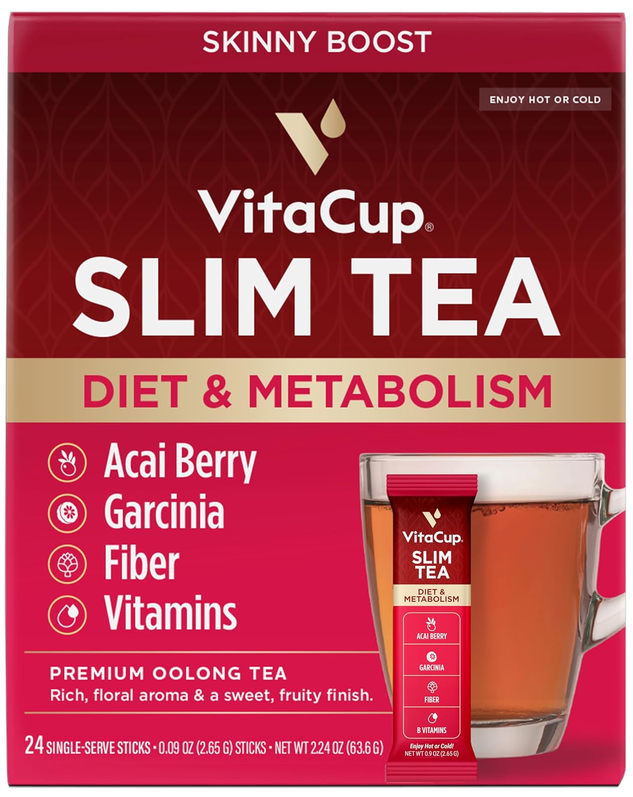 VitaCup herbal tea instant packets