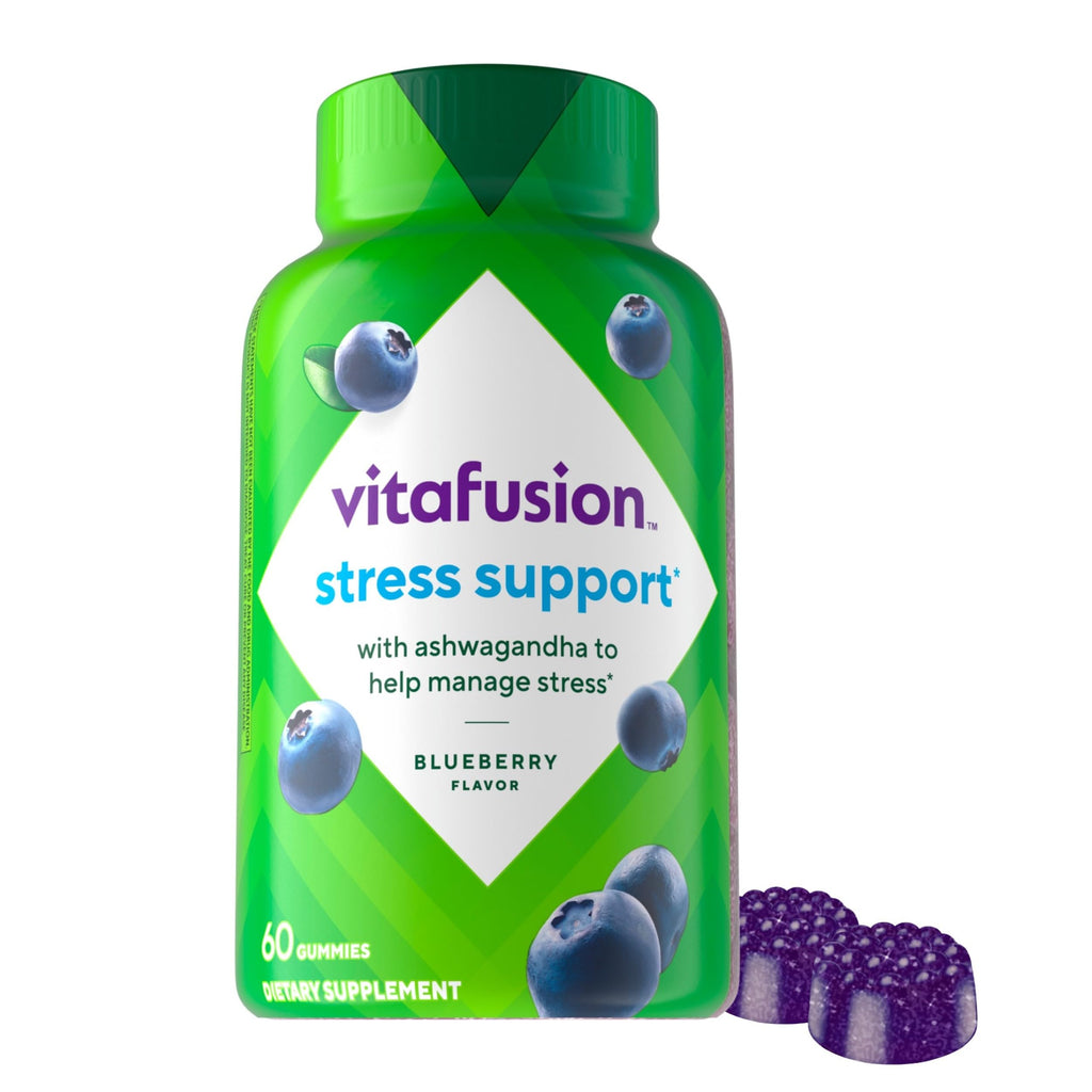 Vitafusion Ashwagandha gummies for stress relief