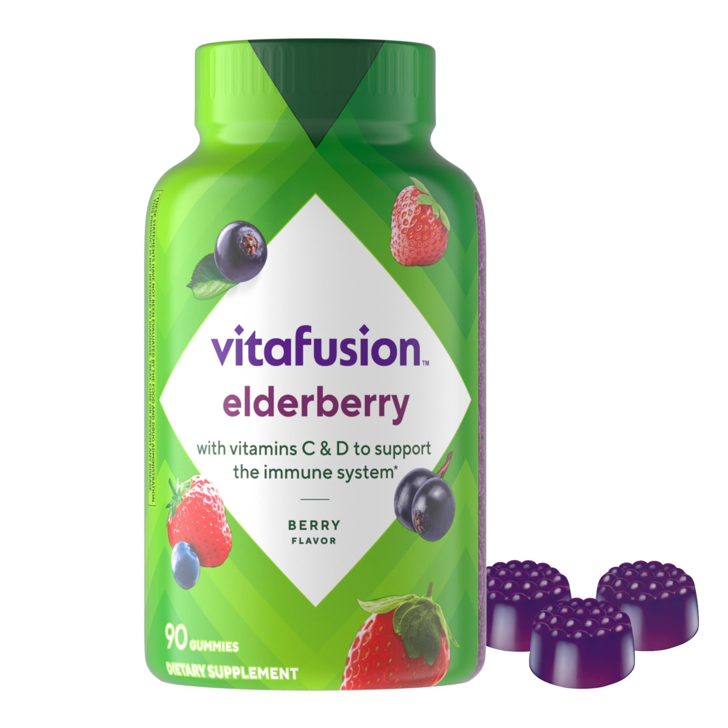 vitafusion elderberry gummies for immunity