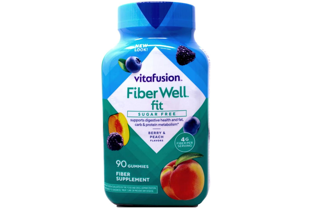 Vitafusion fiber supplement for gut health