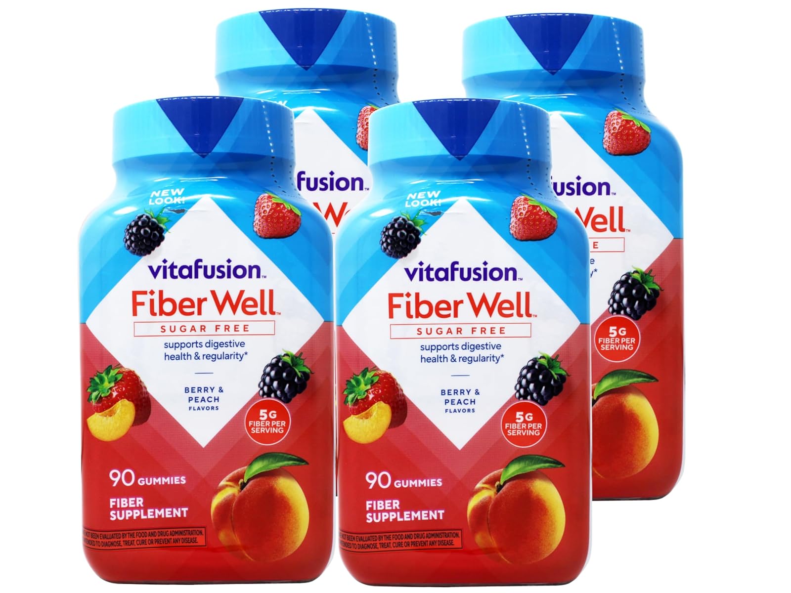 VitaFusion Fiber Well Gummies for digestion