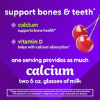 vitafusion gummies with essential calcium nutrients
