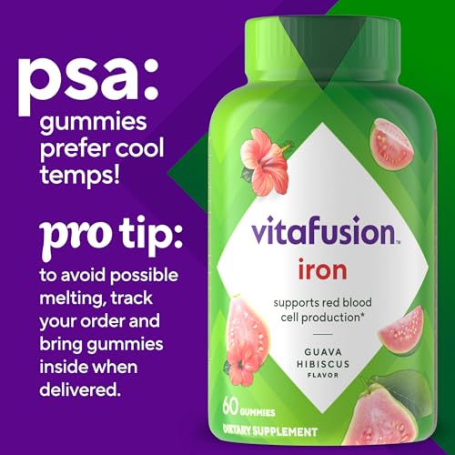 Vitafusion iron for balanced nutrition