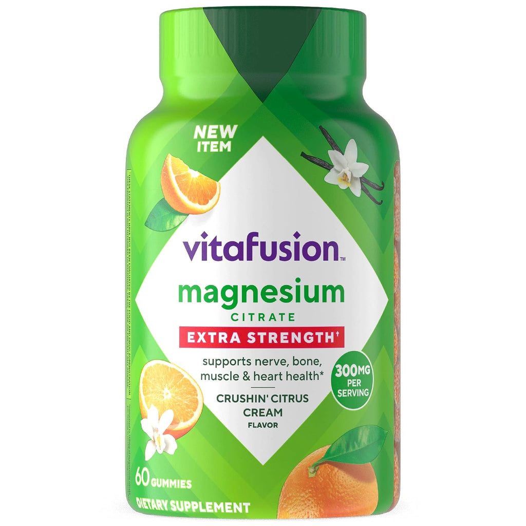 Vitafusion magnesium citrate gummies for relaxation