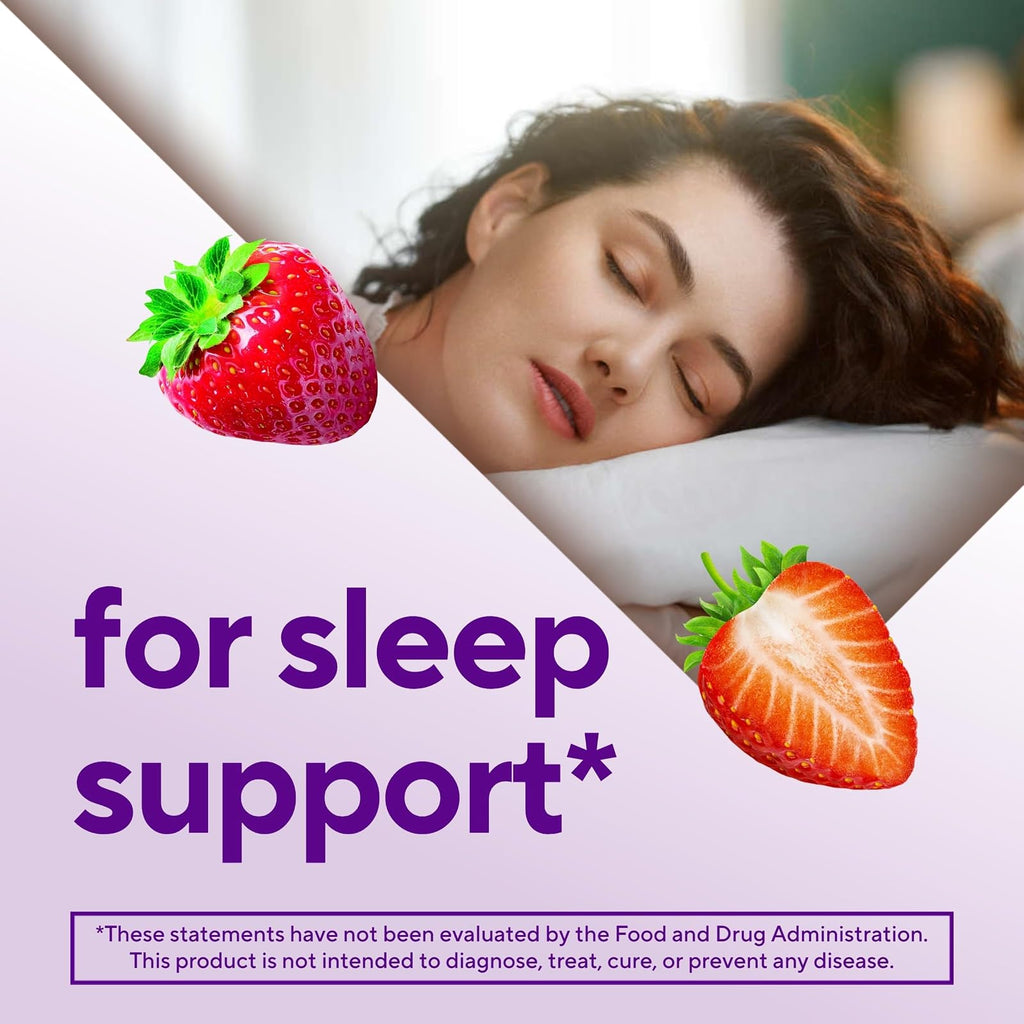 Vitafusion melatonin for better sleep