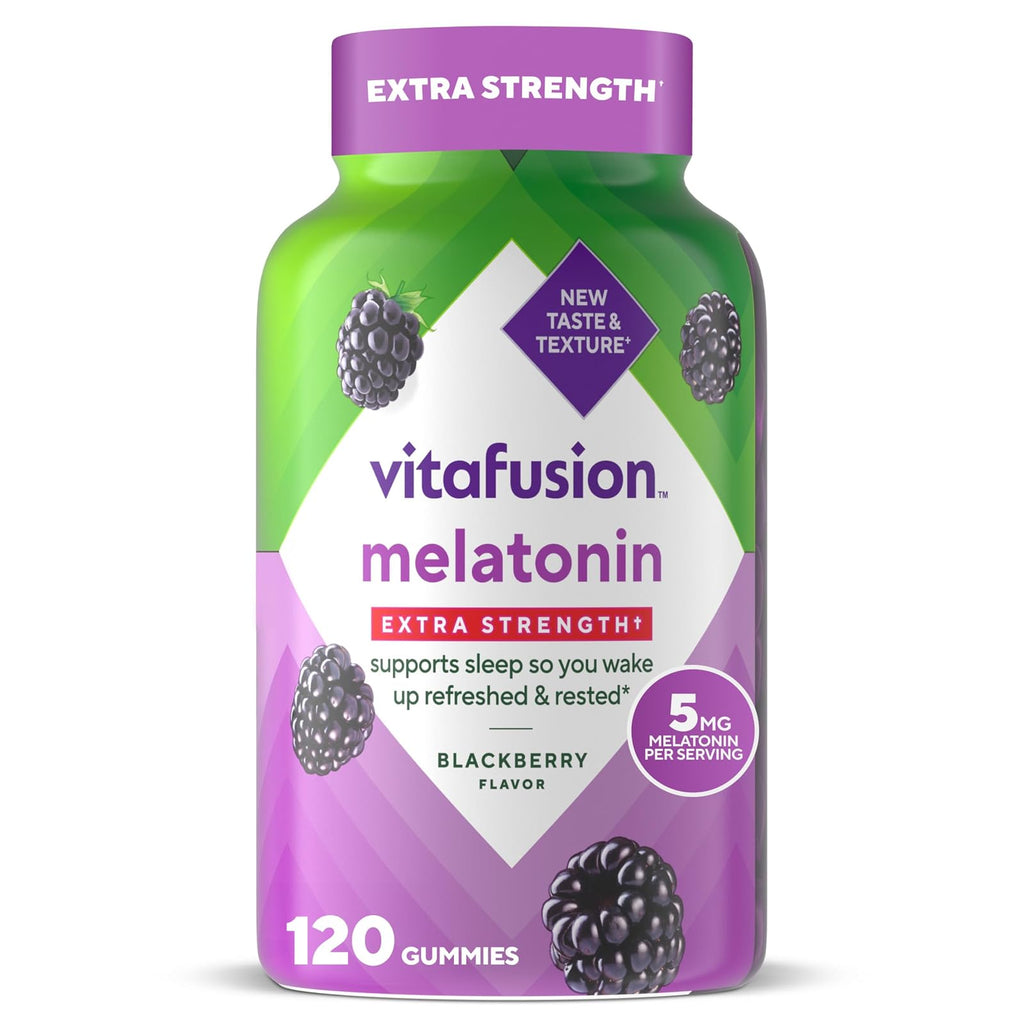 Vitafusion melatonin gummies for restful sleep