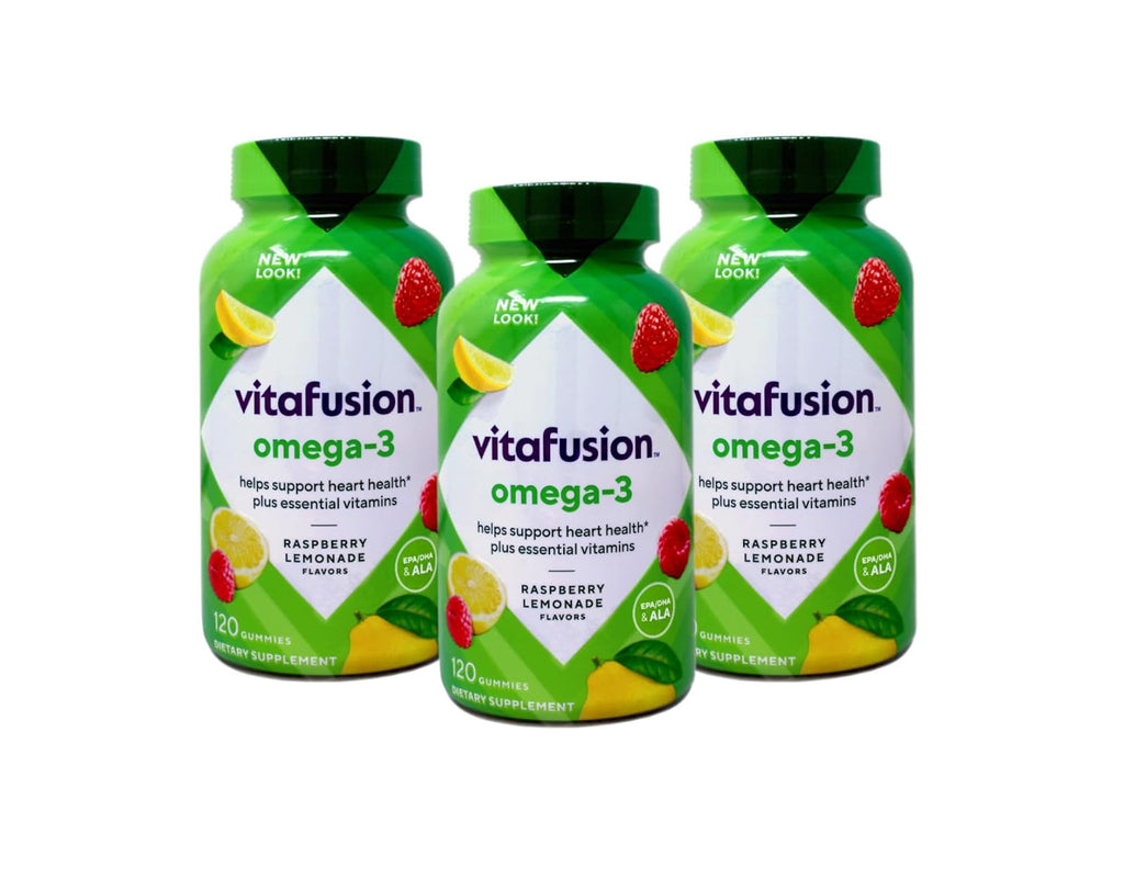 Vitafusion Omega 3 gummy supplements