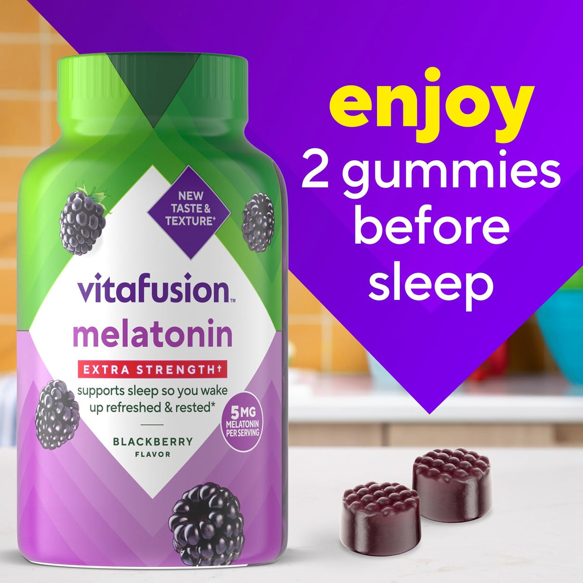 Vitafusion sleep blends for improved rest