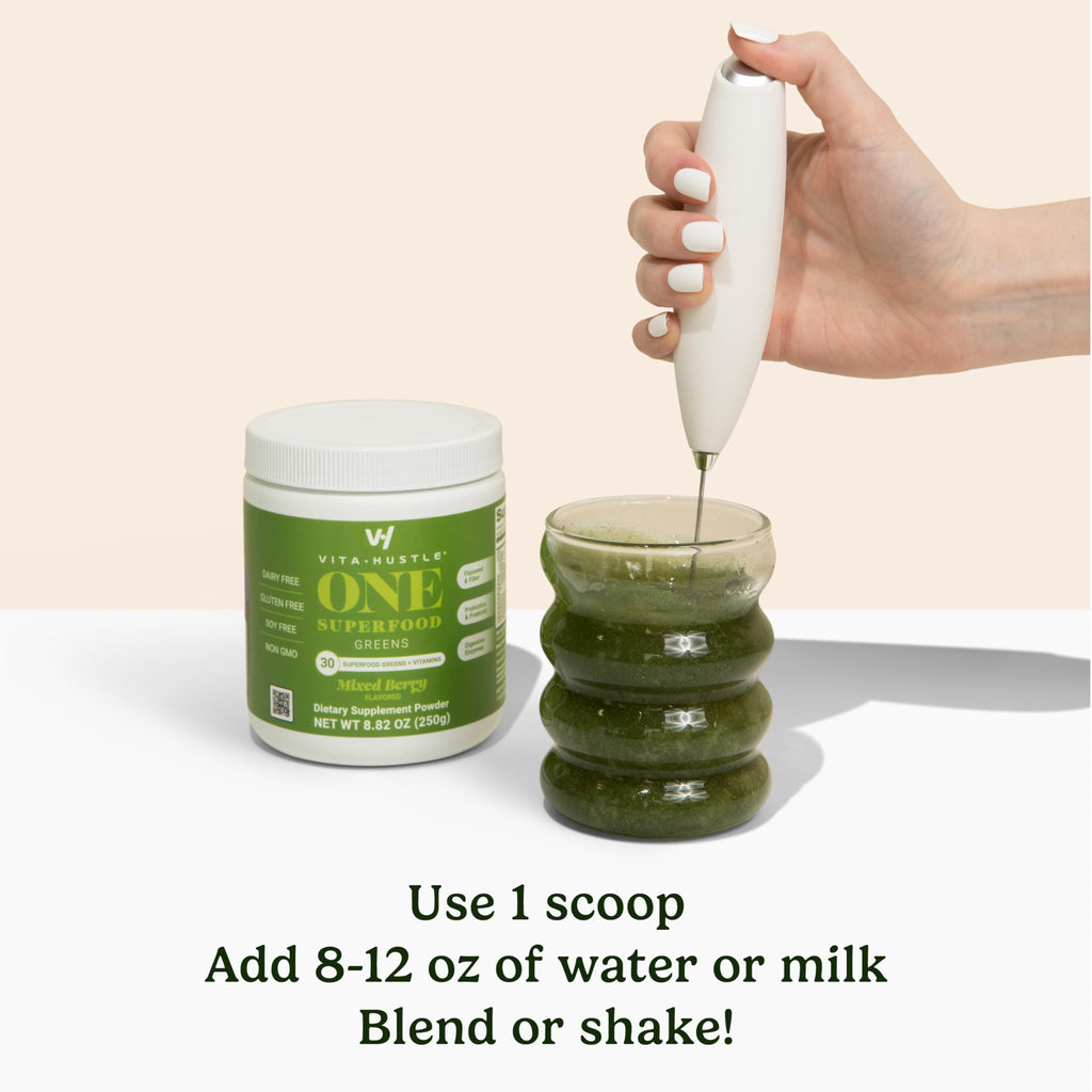 VitaHustle ONE spirulina health benefits