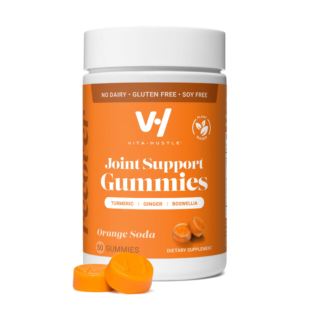 VitaHustle turmeric ginger gummies for recovery