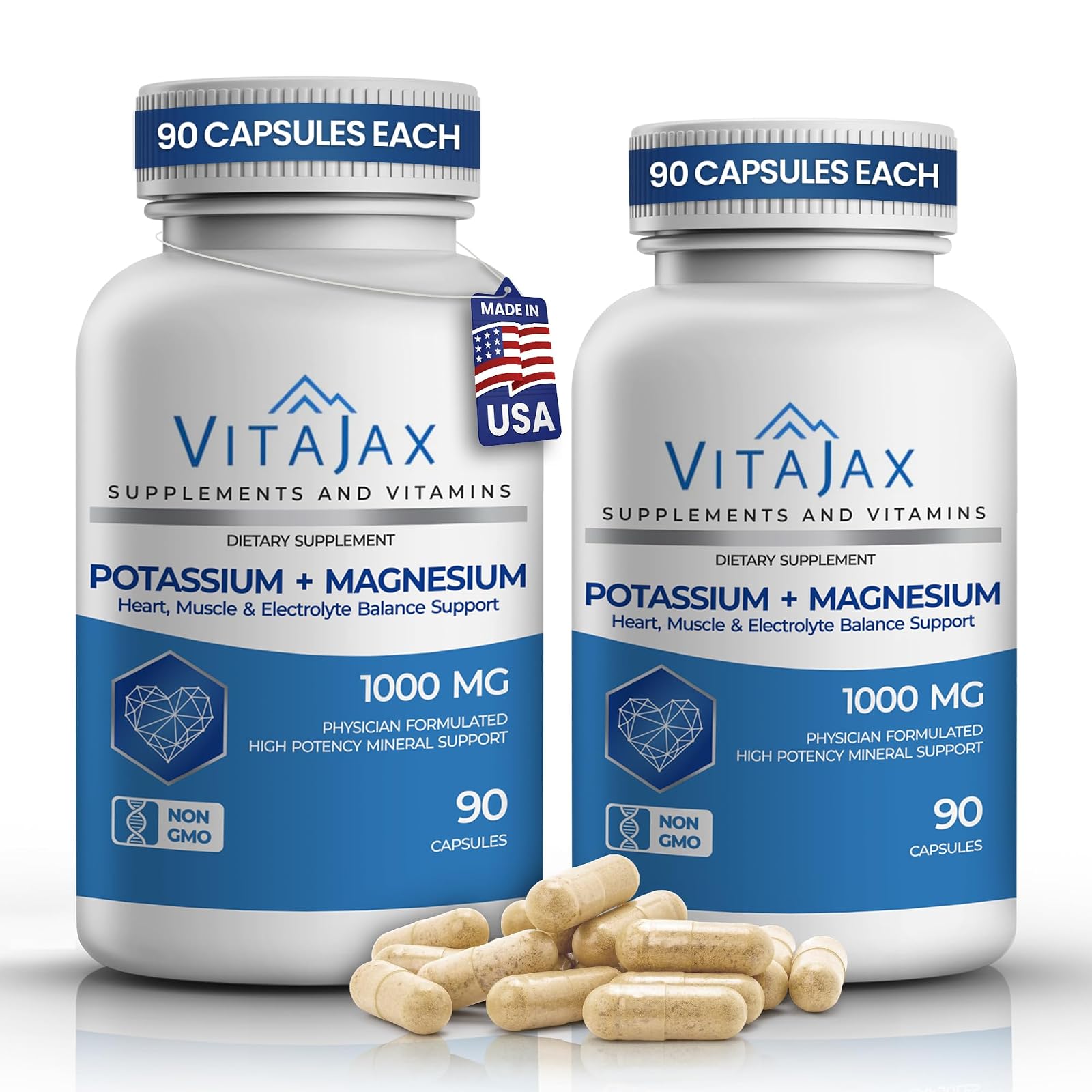 VITAJAX potassium magnesium capsules