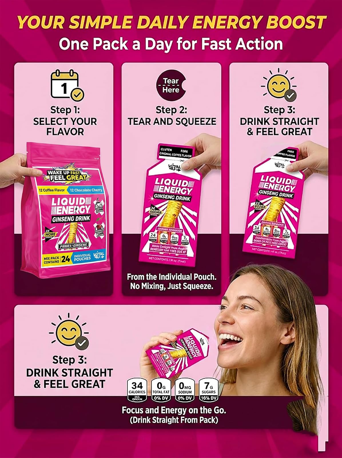 VITAL 4U endurance energy supplement