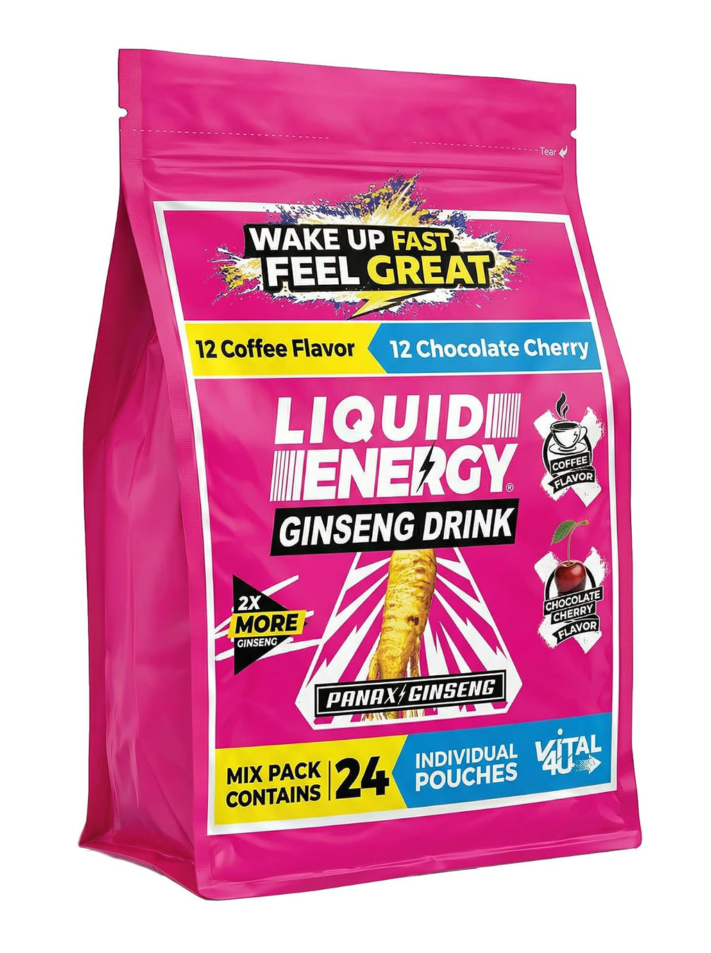 VITAL 4U energy shot coffee flavour