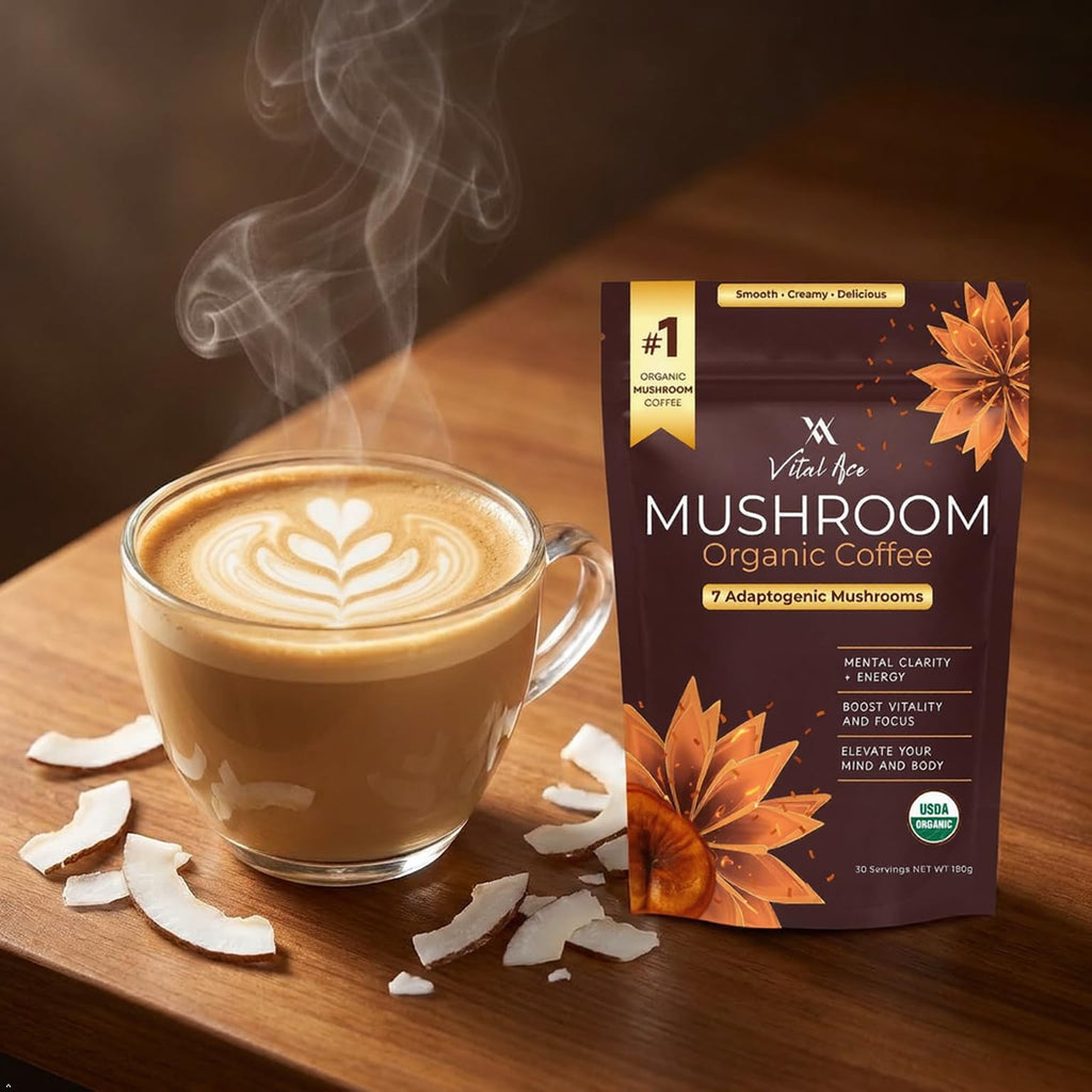 Vital Ace mushroom coffee