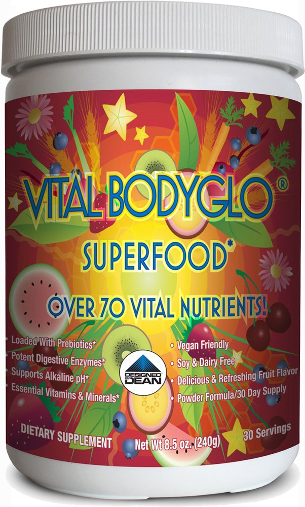 Vital BodyGlo green superfood mix