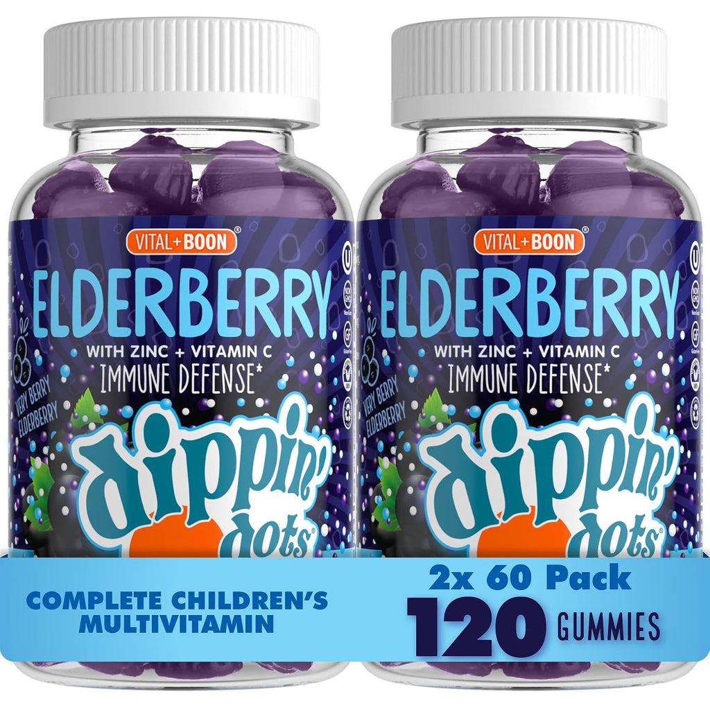 Vital+Boon elderberry gummies for immunity