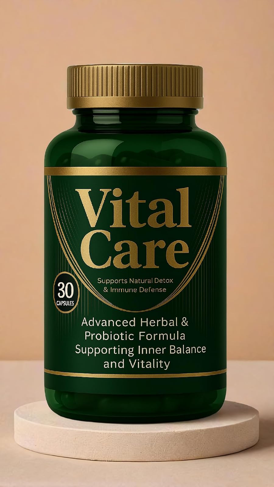 Vital-Care probiotic supplement for gut health