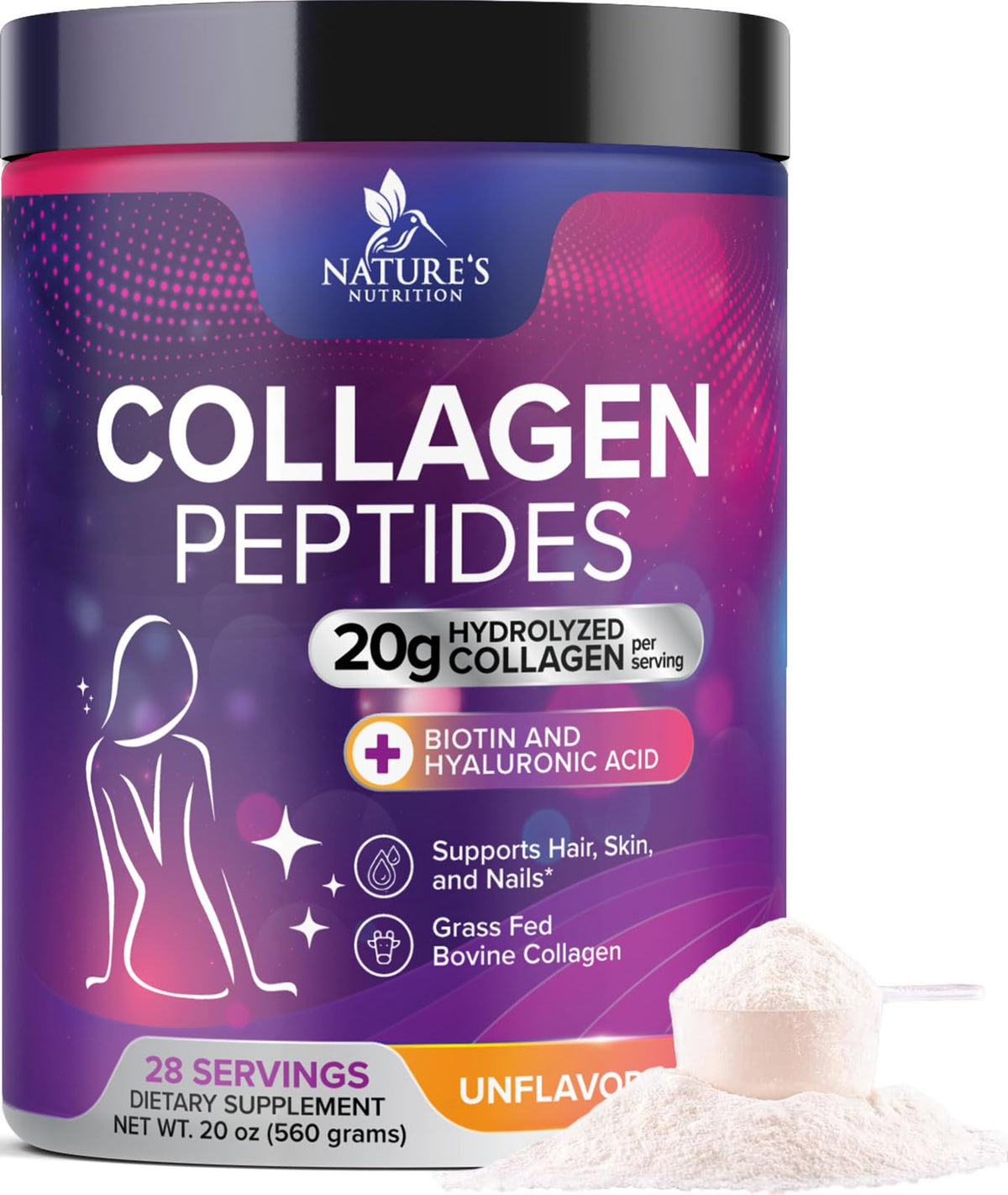 vital collagen peptides powder unflavored