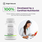 Vital Detox milk thistle capsules