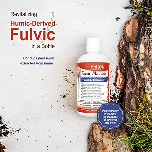 Vital Earth fulvic minerals for hydration