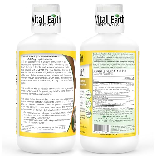 Vital Earth minerals for bone health
