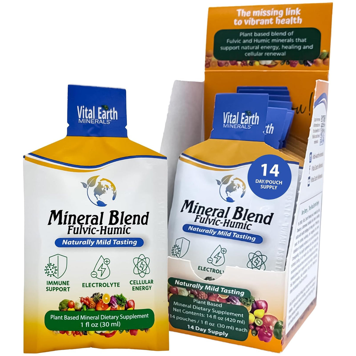 Vital Earth Minerals fulvic humic blend