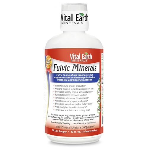 Vital Earth trace minerals liquid benefits